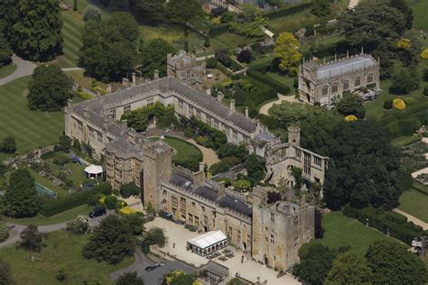 Aerial Photographs Of Sudeley Castle Gloucestershire England