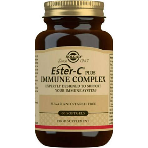 Solgar Ester C Plus Immune Complex Συμπλήρωμα για την Ενίσχυση του