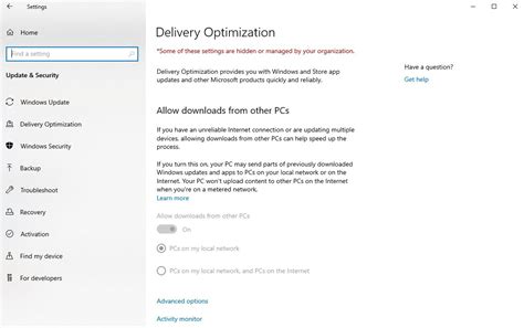 solved how to easily setup delivery optimization in windows 10 up