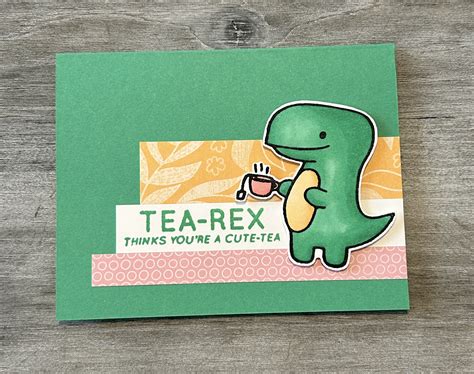 Snapdragon Stamps Tea Rex