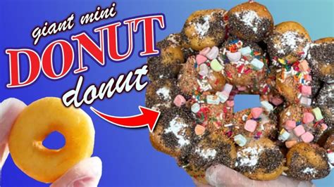 Jim Mazurek On Linkedin How I Made A Giant Donut Out Of Mini Donuts