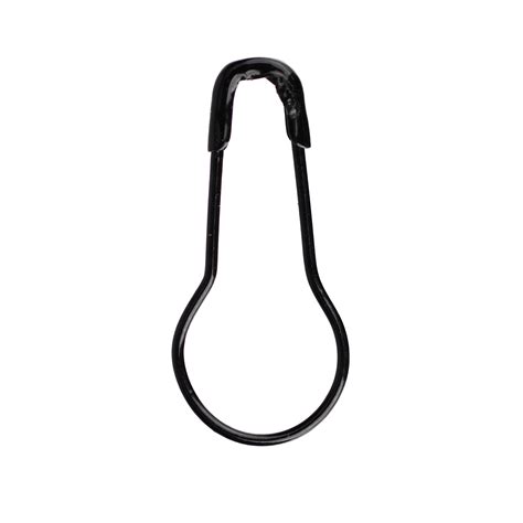 Premium 22mm Bulb Safety Pins Pack 100 Black Jackstock Haberdashery