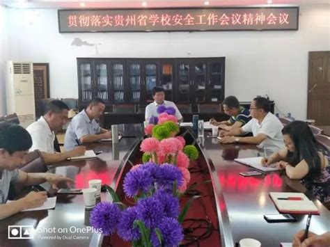 贯彻落实省市学校安全工作会议精神