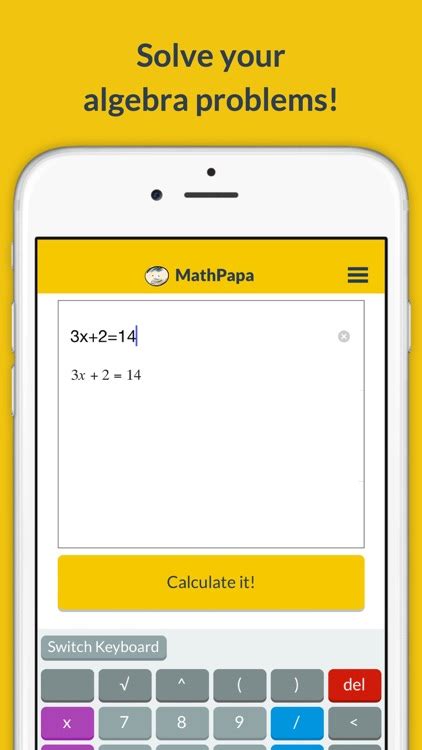 Mathpapa Algebra Calculator By Mathpapa Inc