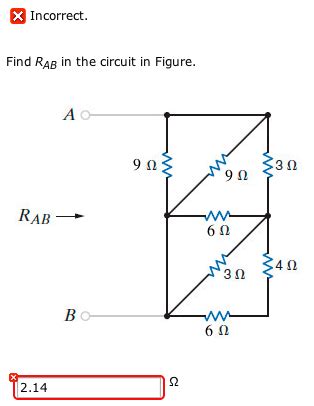 Solved Find RAB In The Circuit In Figure Chegg Com