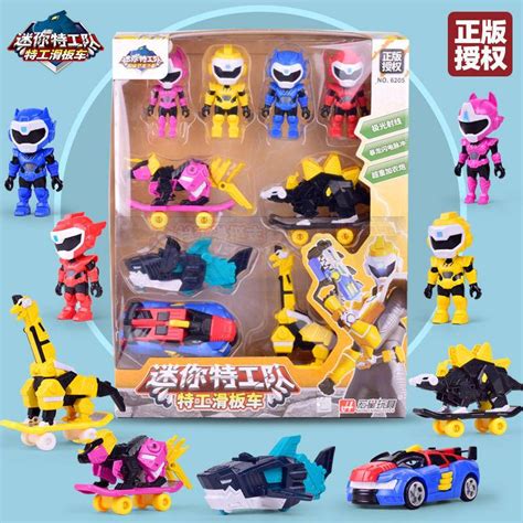 Mini Force Toys Transformation Action Fiquredeformed Robot Miniforce X