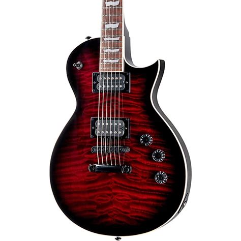 Esp Ltd Ec 256 Electric Guitar See Thru Black Cherry Sunburst Guitar Center