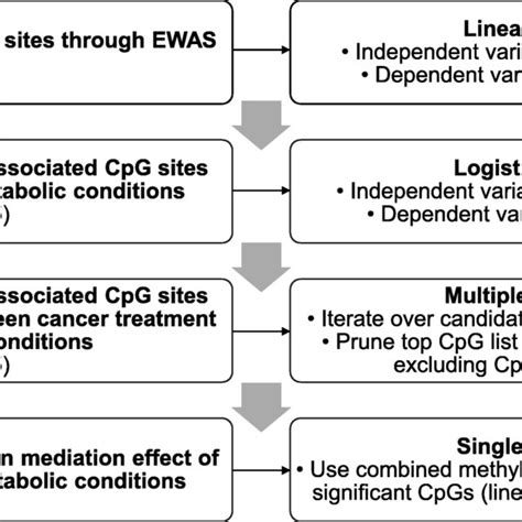 Statistical Analysis Workflow Abbreviations Chc Chronic Health
