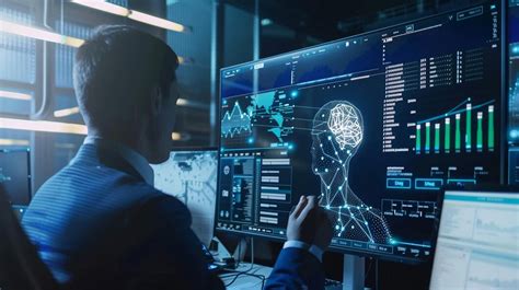 Premium Photo Ai Artificial Intelligence Business Man Using Ai