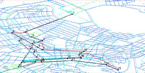 Feeder Scheme Before Reconfiguration Existing Branches In Black
