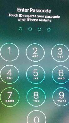 Solved Touch ID Requires Passcode When IPhone Restarts IOS Included