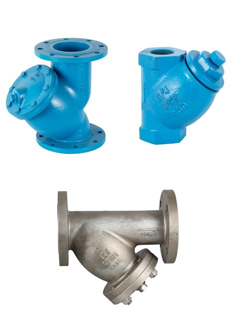 Y Type Self Cleaning Brush Water Filter Valve For Agricultural
