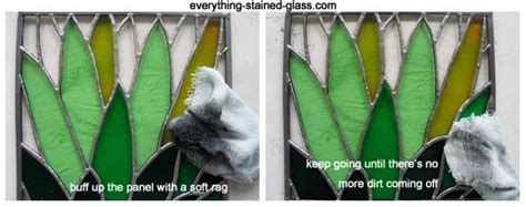 Stained Glass Tutorial On Patina Get A Lovely Even Shine