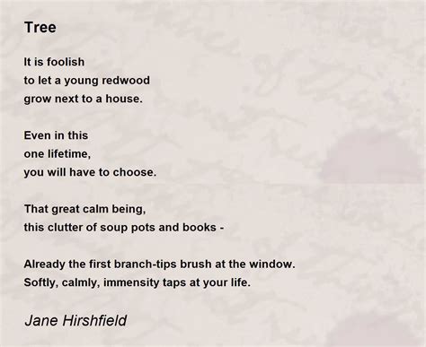 Tree Poem Examples At Tamara Wilson Blog