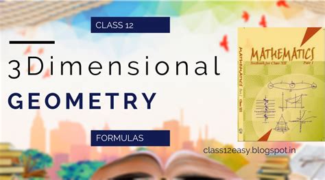 Geometry Formulas Class 12 Easy