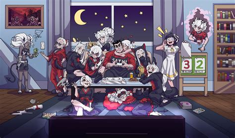 Reject Spoiler Tag Return To Wholesome Demon Harem Artworks Helltaker