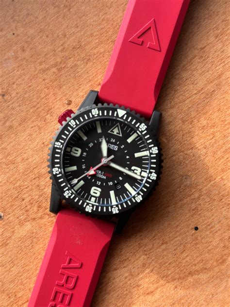 Diver 1 Gmt Mission Time Ares Watch Company
