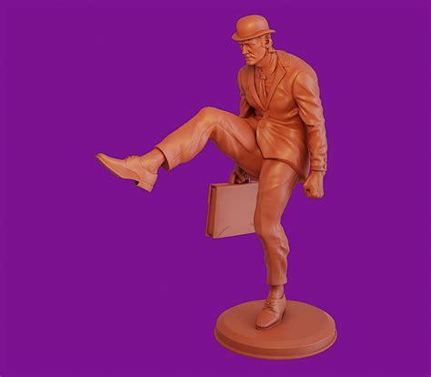 Stl File The Ministry Of Silly Walks 3d Print Model 🚶・3d Printing Model