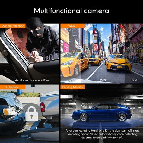 AZDOME GS63H 4K Dash Cam Built-in Wi-Fi & GPS
