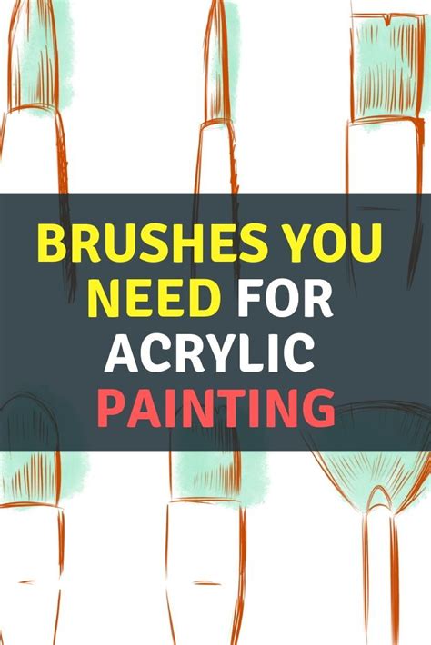 Cleaning Paint Brushes Acrylic Paint Brushes Watercolor Tips Acrylic Painting Techniques