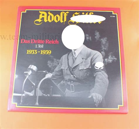 Schallplatte Adolf Hitler Das Dritte Reich 2 Teil 1939 1945 LP 5