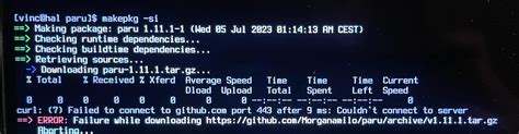 when trying to install the „paru“ aur helper i came across this error