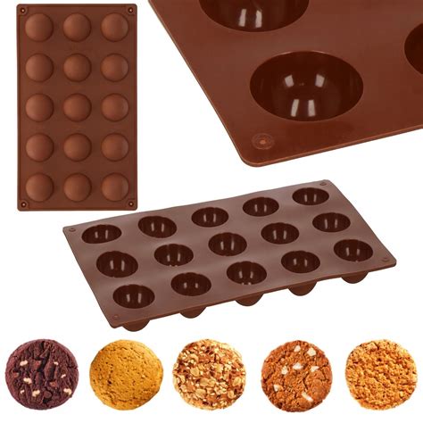 PÓŁKULE FORMA SILIKONOWA FOREMKA KULE DO PIECZENIA MONOPORCJI CZEKOLADY x KI Cena