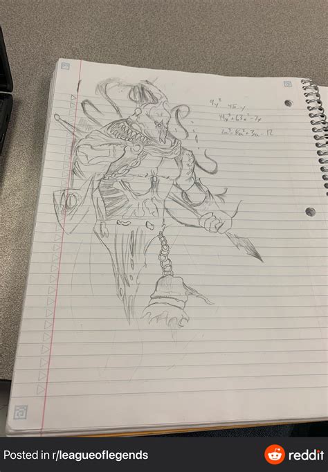 Pantheon Math Nightmare Skin Concept R LeagueOfMemes