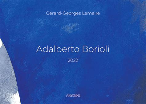 Adalberto Borioli Stampa2009