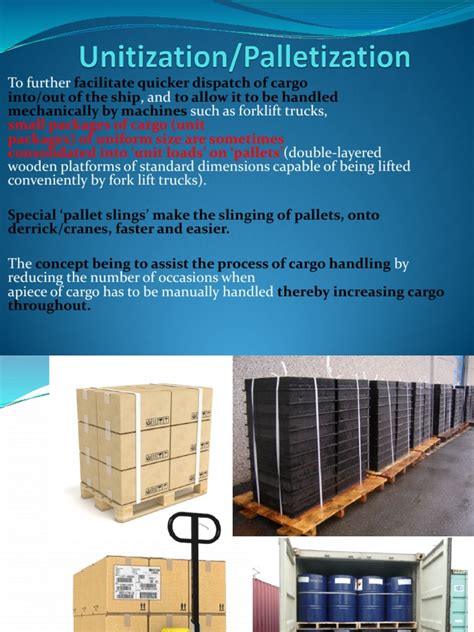 7 Unitization Pdf Cargo Pallet