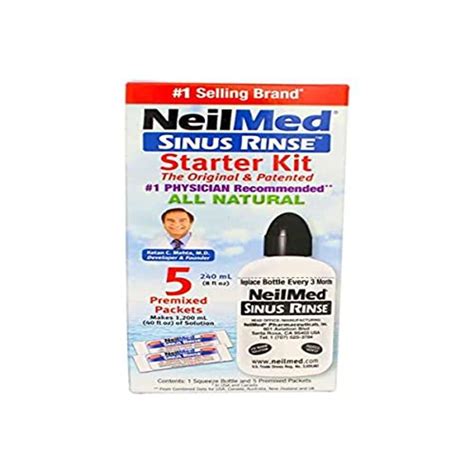 Neilmed Sinus Rinse Starter Kit 5 Packets Online Marketplace