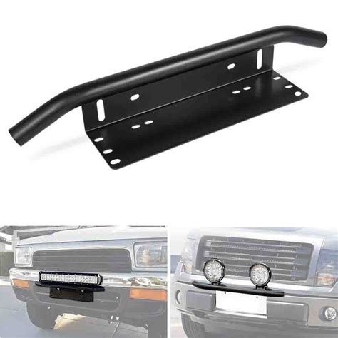 Universal For All Car License Plate Light Mounts Led Work Light