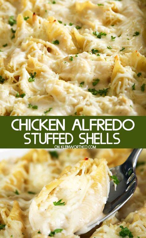 Chicken Alfredo Stuffed Shells Recipe Artofit