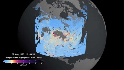 NASA Reveals First Pollution Maps From Its New Space Instrument