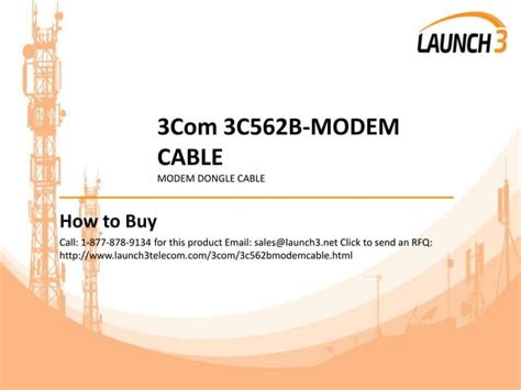 3com 3c562b Modem Cable Ppt