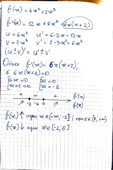 Знайдіть проміжки зростання і спадання функції F X 6x² 2x³