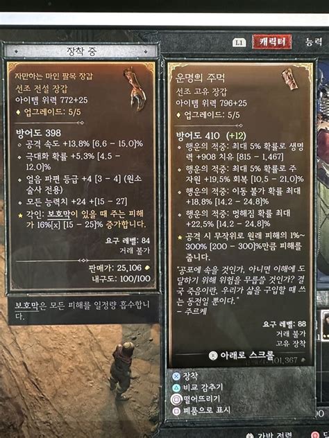 운명의 주먹을 득했는데요 가치가 있는건가요