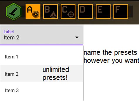 Loadouts Should Have A Drop Down Preset Menu Rdeeprockgalactic