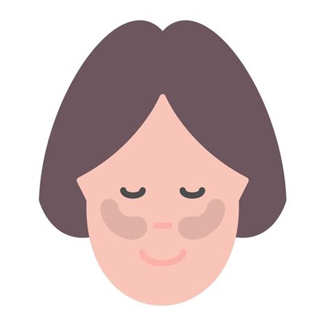 Premium Vector Dark Circles Flat Illustration