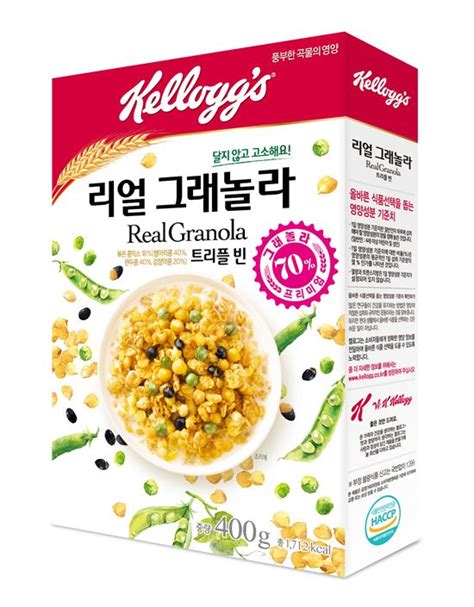 켈로그 3가지 콩을 담은 시리얼 ‘리얼 그래놀라 트리플 빈 출시 아시아경제