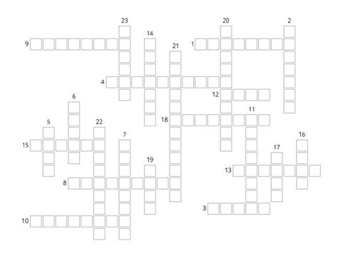 Memory Master Klasa 6 Part2 Crossword