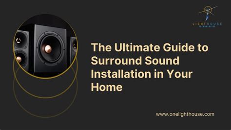 Ppt Mastering Surround Sound Installation Your Comprehensive Guide Powerpoint Presentation