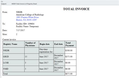 How To Submit Payment Nrdr National Radiology Data Registry Support