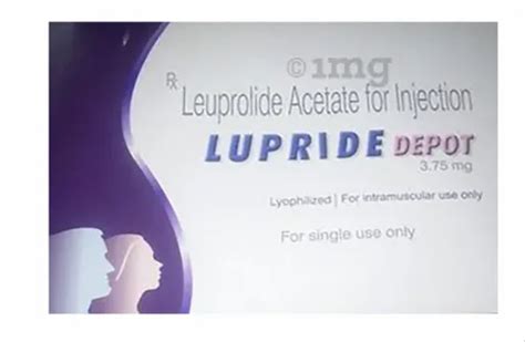 Lupride Depot Leuprolide Acetate Injection Non Prescription Treatment