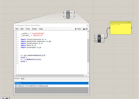 Ponents Not Working Inside Python Grasshopper Mcneel