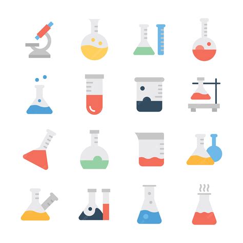 Premium Vector Scientific Apparatus Flat Vectors Pack