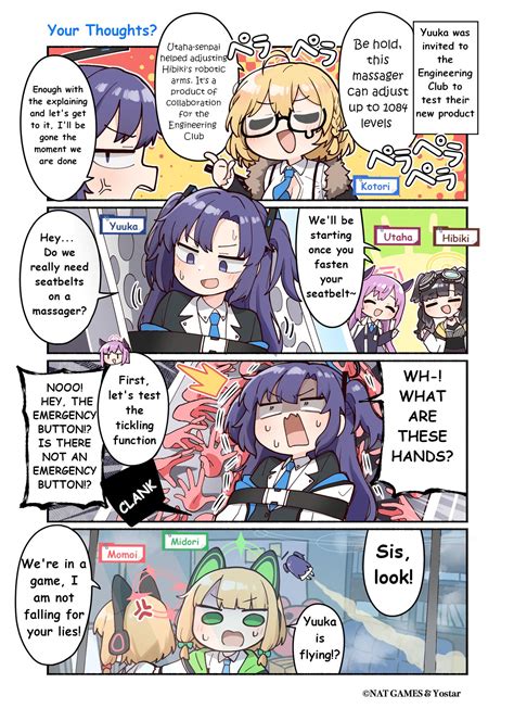 Blue Archive Comic 210921 Your Thoughts Bluearchive