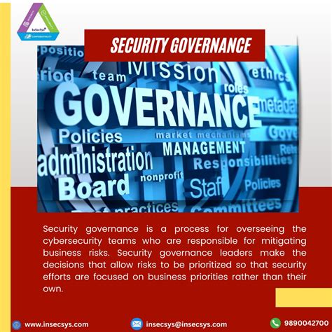 Insecsys On Linkedin Security Governance Mitigating Business Risks Leaders Make…