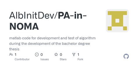 Github Albinitdevpa In Noma Matlab Code For Development And Test Of