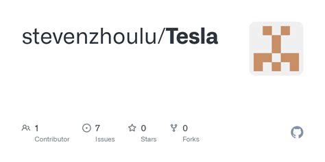 github stevenzhoulu tesla